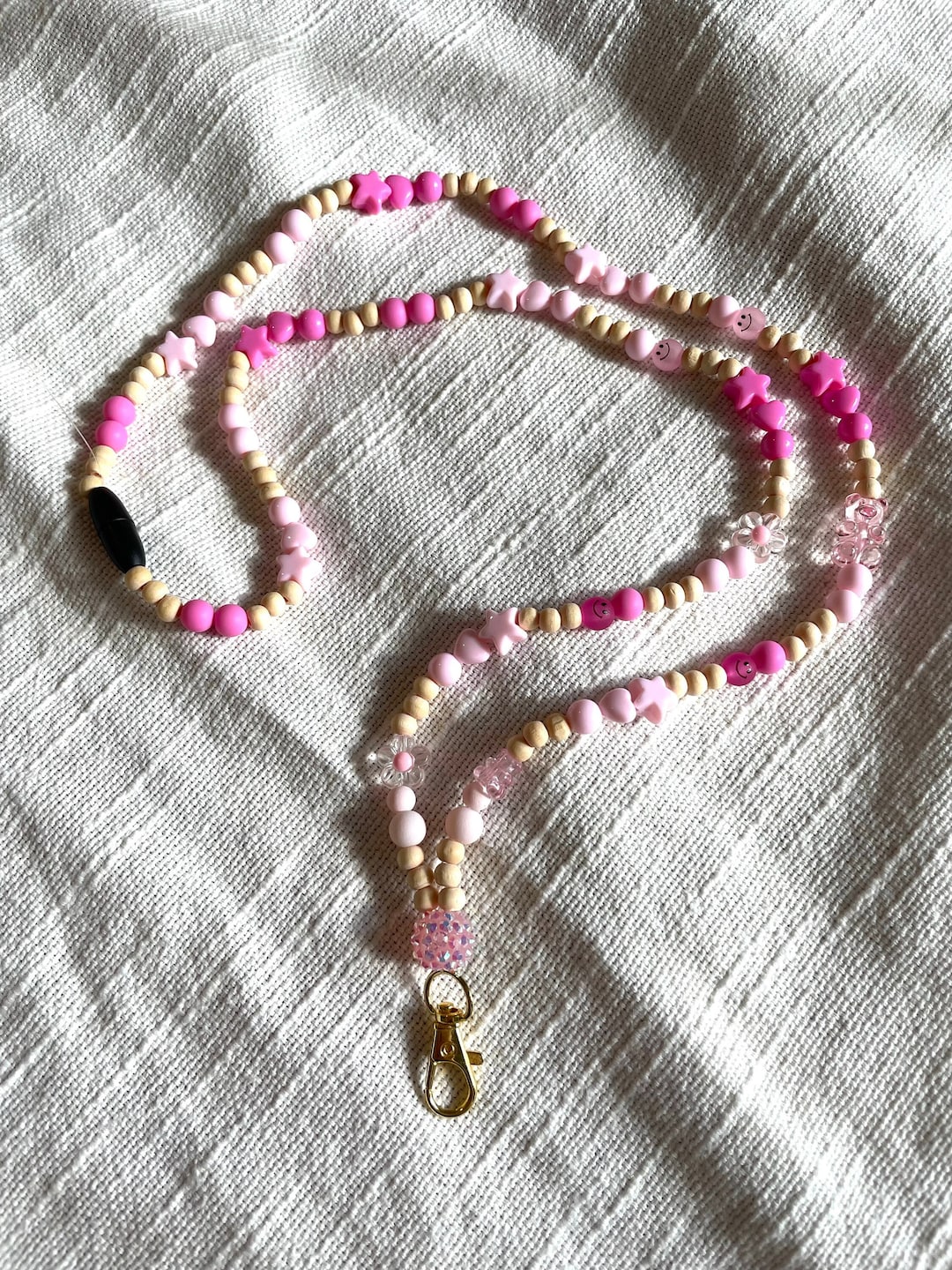Custom Pink Elevated "barbie" Lanyard - Etsy