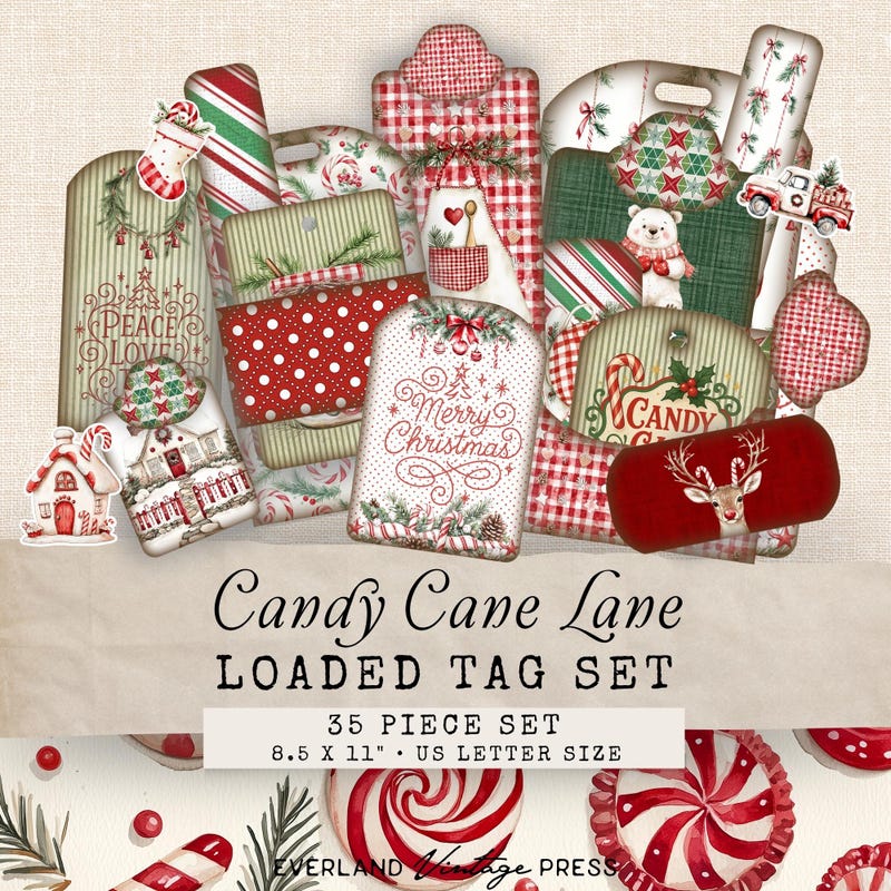 Candy Cane Lane Decorations - Etsy