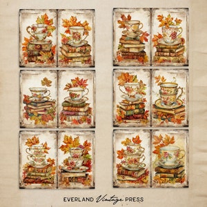 Fall Reading Nook Junk Journal Printable, Cozy Autumn Junk Journal Kit ...