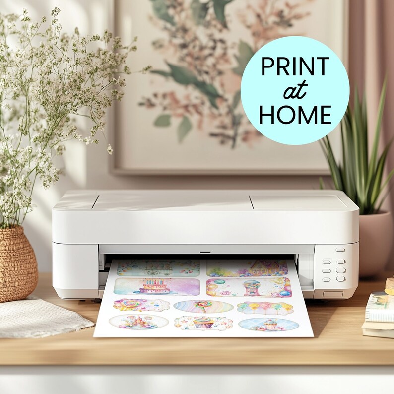 Candy Shop Junk Journal Kit Ephemera, 38 Printable Pastel Sweets Junk ...