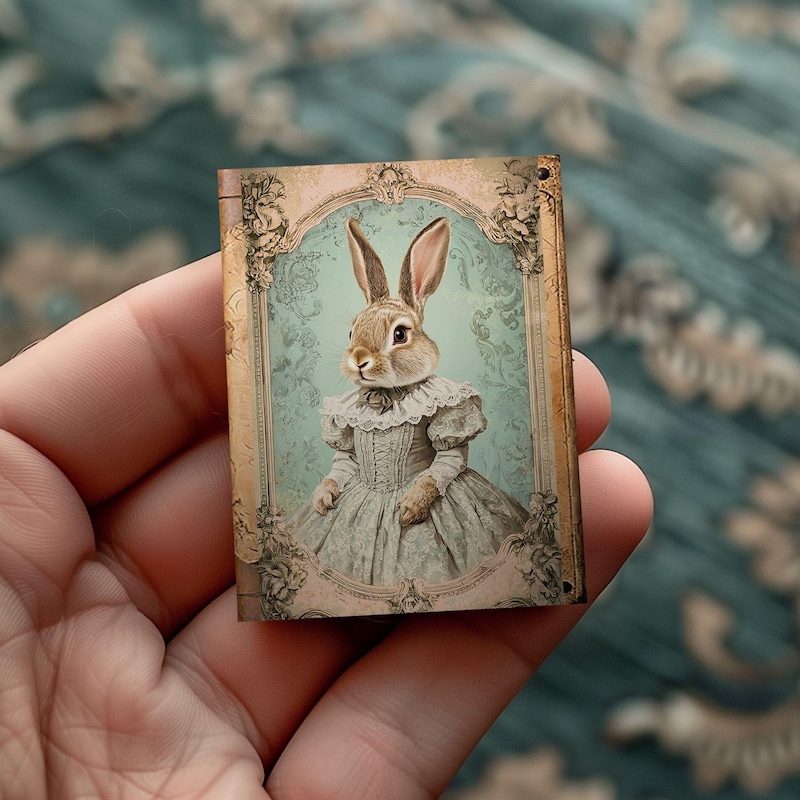 Bunny Cover Journal - Etsy