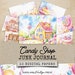 Candy Shop Junk Journal, Rainbow Junk Journal Papers, Birthday Junk ...