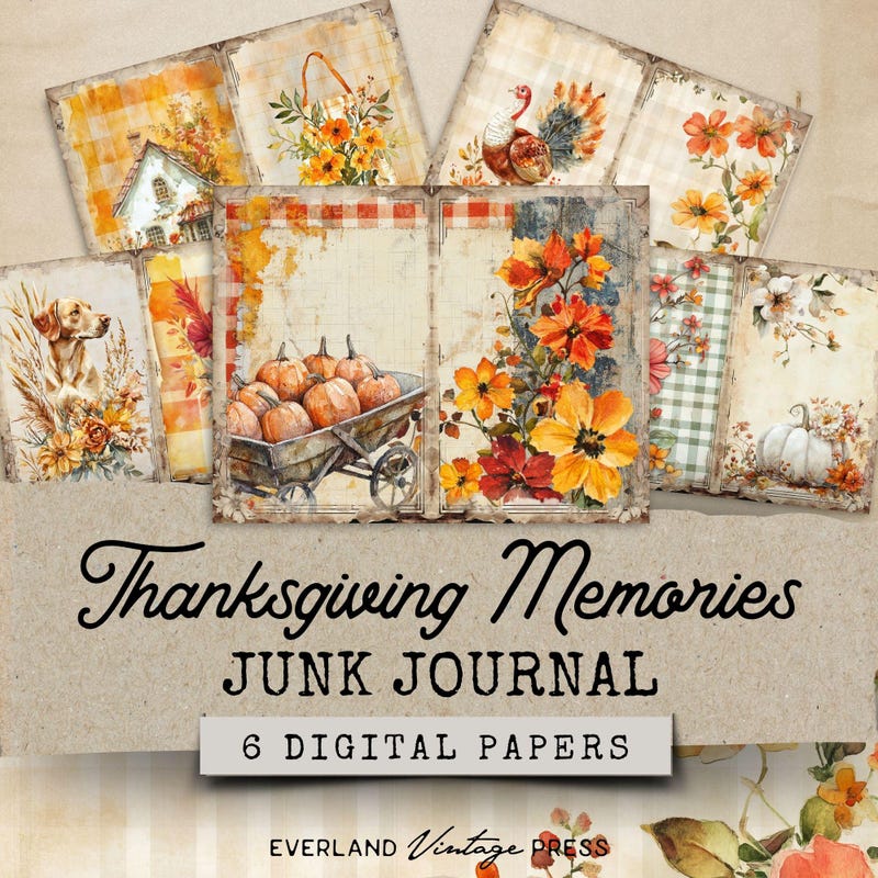 Thanksgiving Vintage - Etsy
