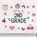 Last Day of 2nd Grade Sign Printable, Second Grade Poster, Photo Prop ...