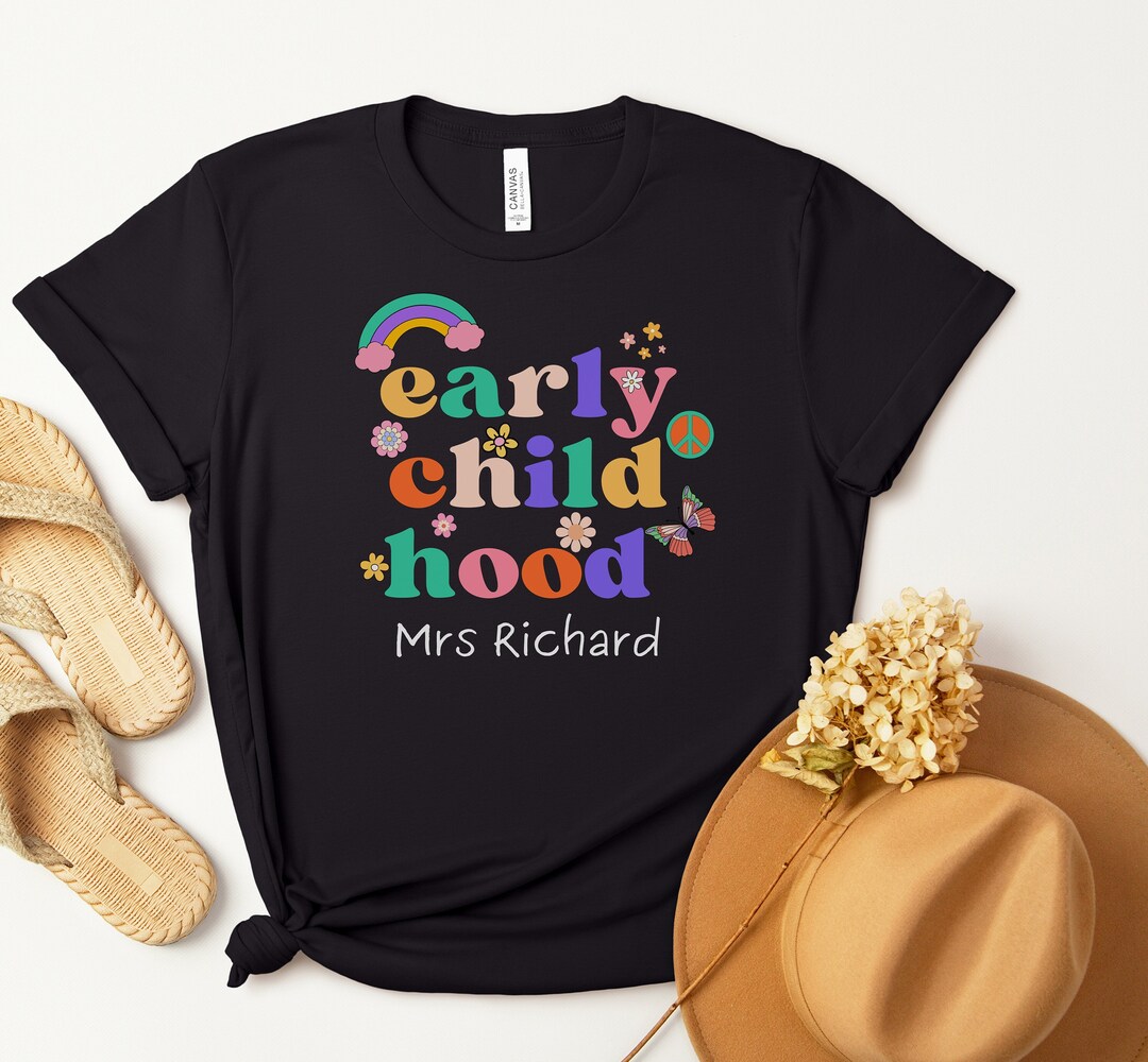 ECE Custom Teacher Shirt, Daycare Teacher Gift, Early Childhood Tee ...