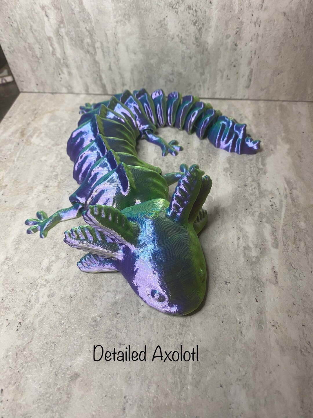 3d Printed Pets - Bearded Dragon, Axolotl, Cobra, Rock Snake, Chameleon ...