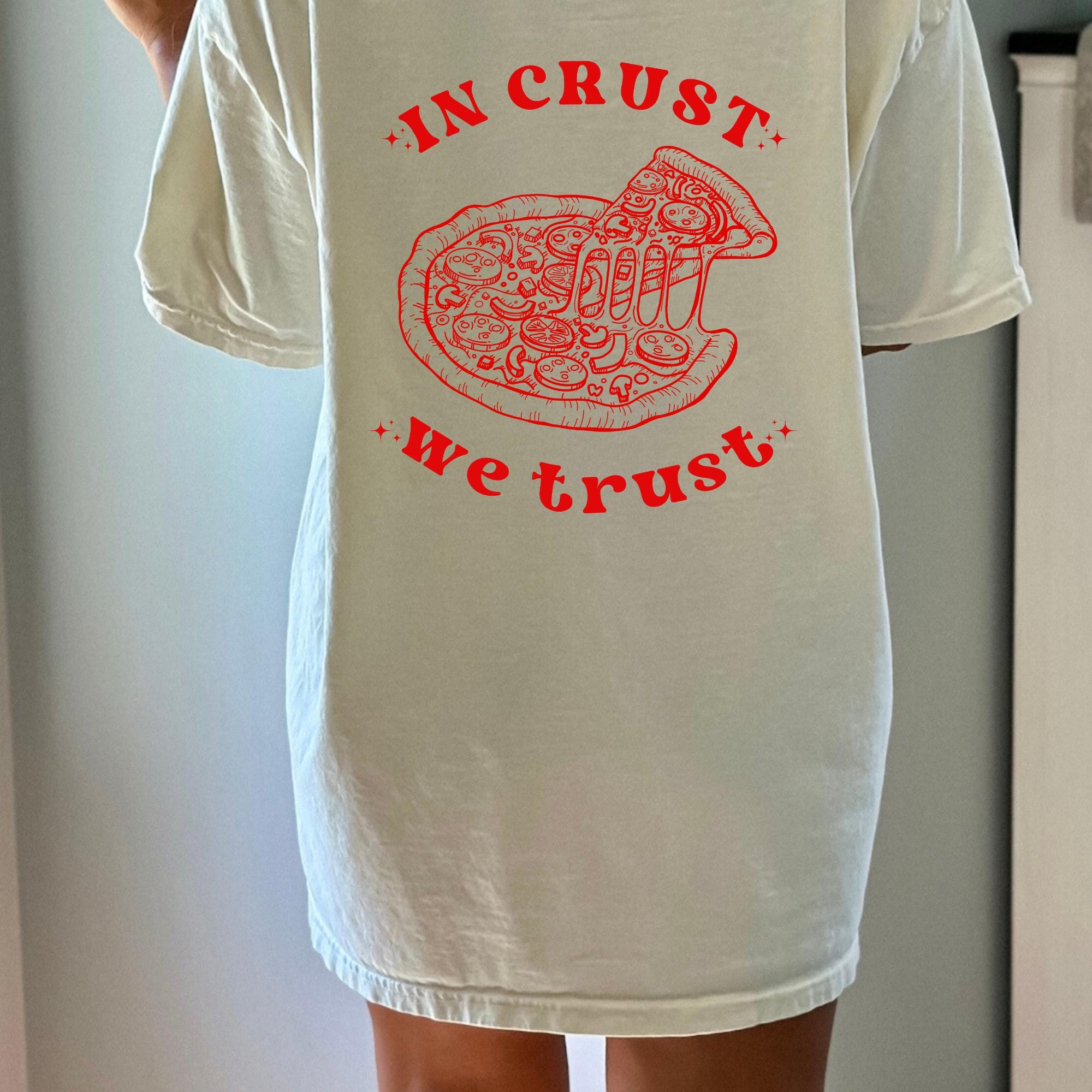 Personalized Pizza Shirt, Hand Illustrated, Foodie Gift - Etsy