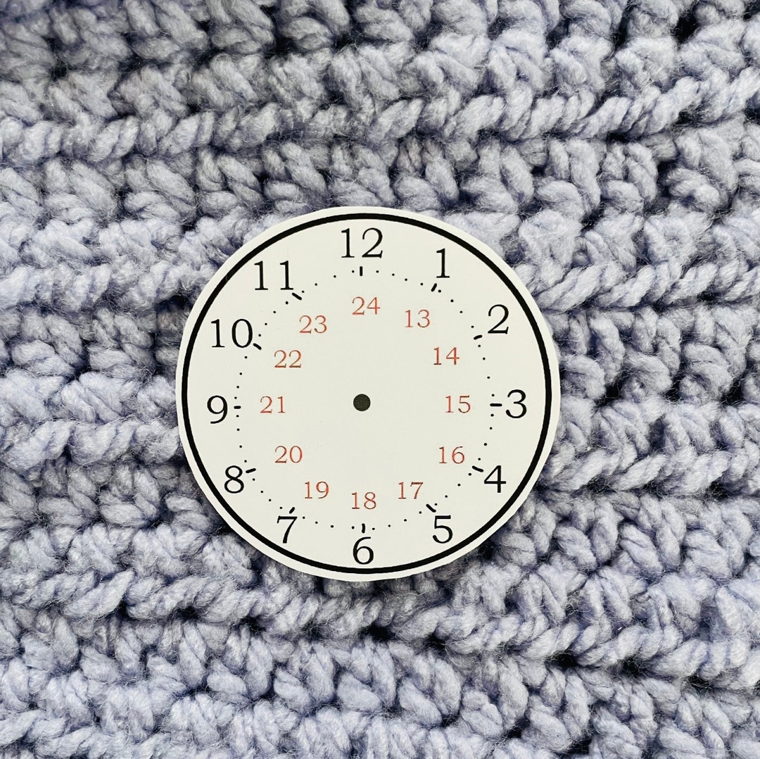 Military Clock Sticker - Etsy