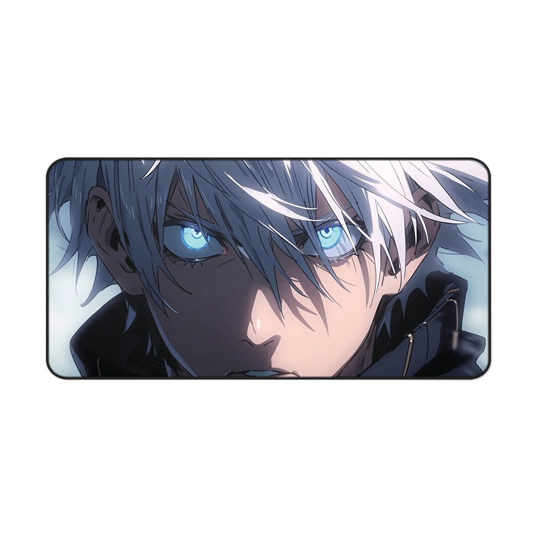 Gojo Jujutsu Kaisen Anime Gaming Desk Mat Long Desk Mats - Etsy
