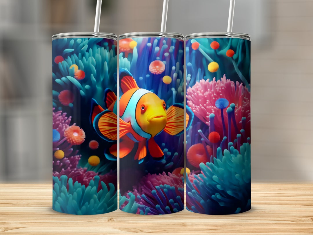 3D Clown Fish - Etsy