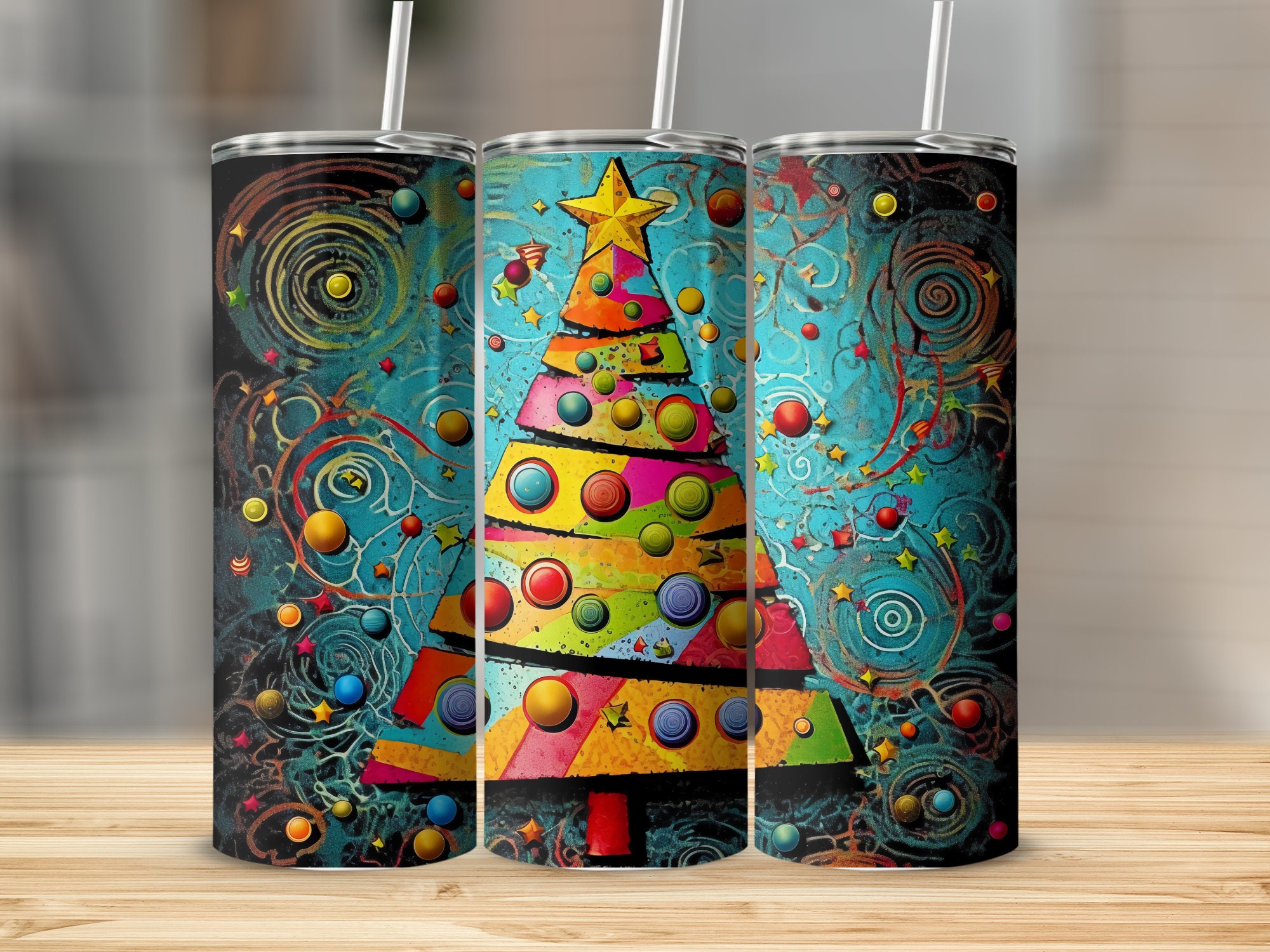 Pop Art Tree - Etsy