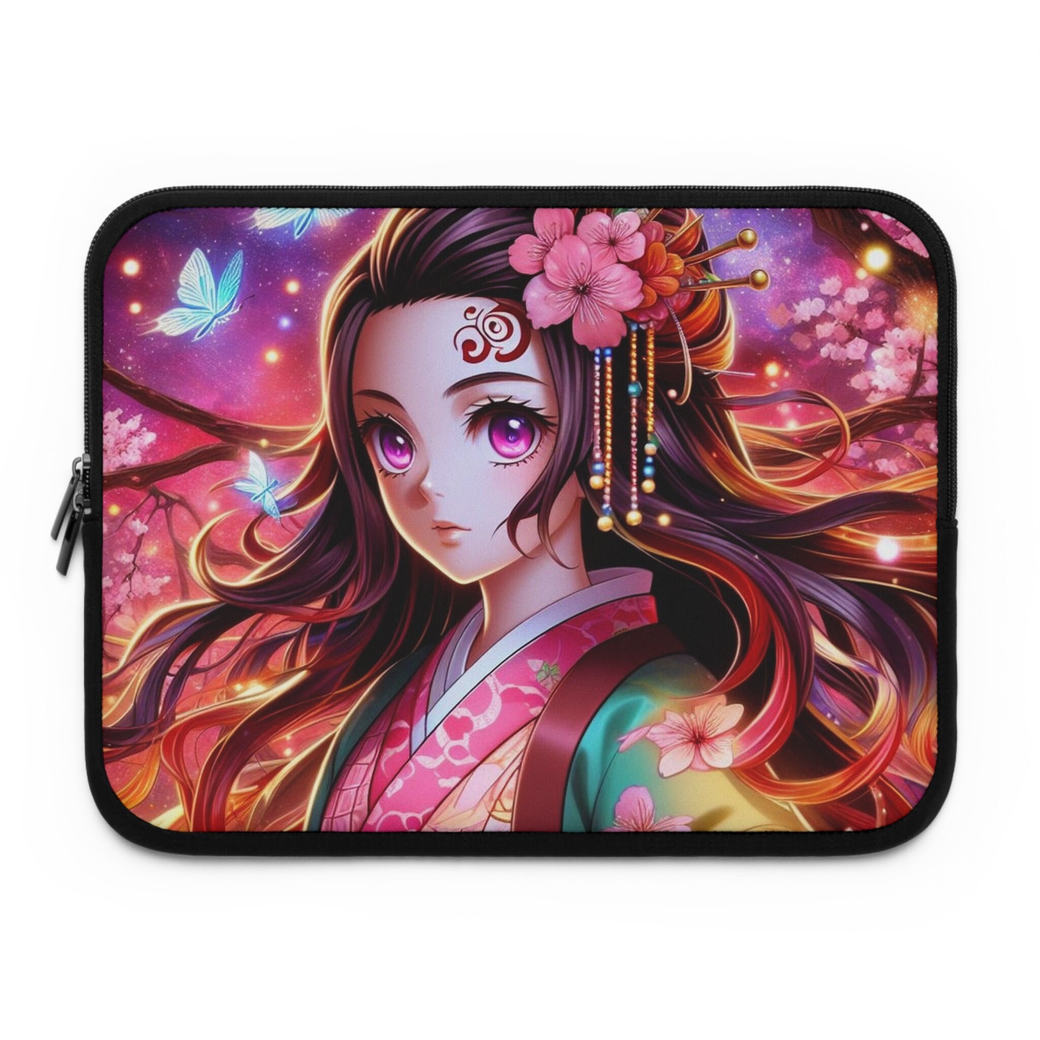 Nezuko Kamado Anime Laptop Sleeve Demon Slayer 7 to 17 Inch for ...