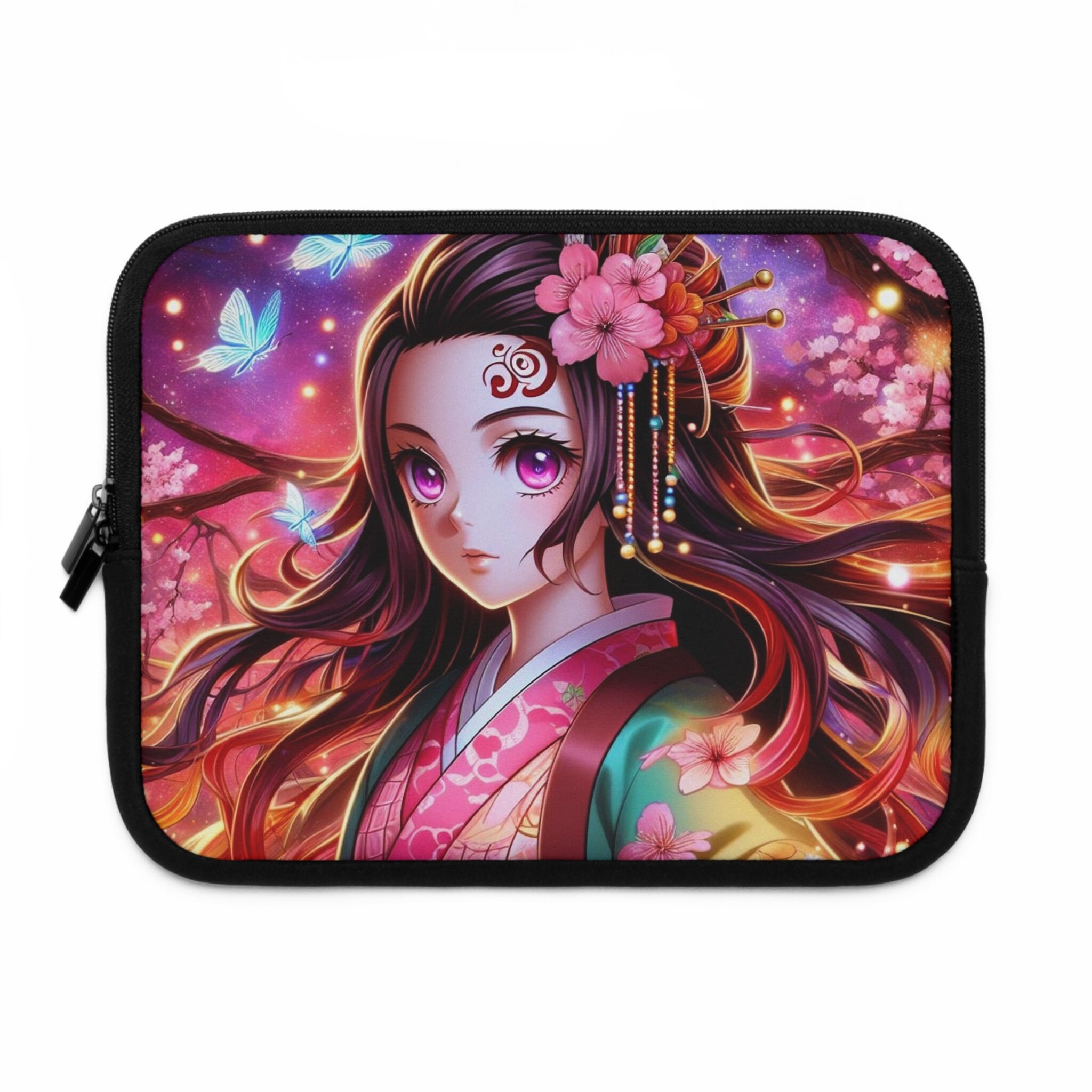 Nezuko Kamado Anime Laptop Sleeve Demon Slayer 7 to 17 Inch for ...