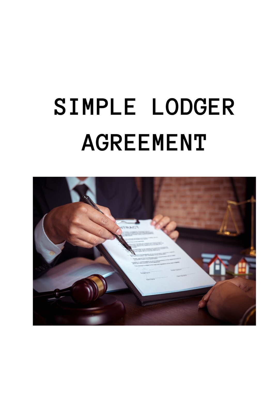 Lodger Agreement - Etsy UK