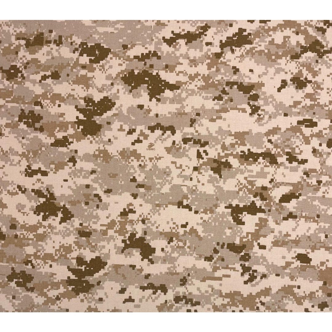 Marpat Desert 6oz Marine Usmc Logo Apparel Nomex Fr Fabric by the Yard ...