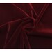 Designer Plush Mohair Dark Scarlet Red Velvet Furniture Drapery Fabric ...