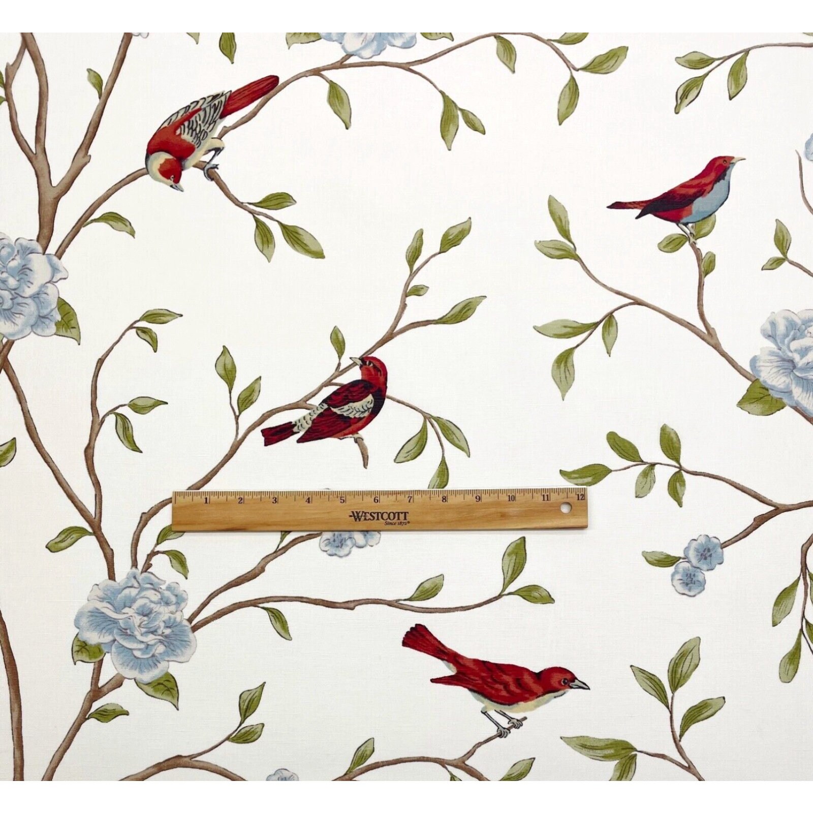 Trend Vern Yip Jamison Exotic Garden Bird Linen Multiuse Fabric by Yard ...