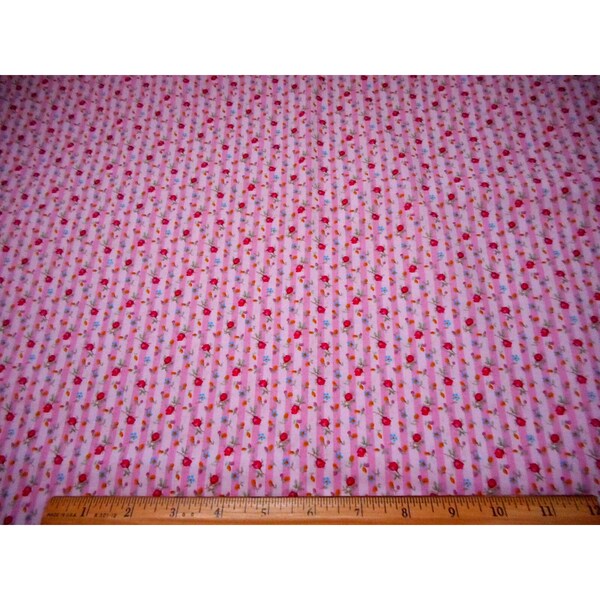 Red and Pink Fabric - Etsy