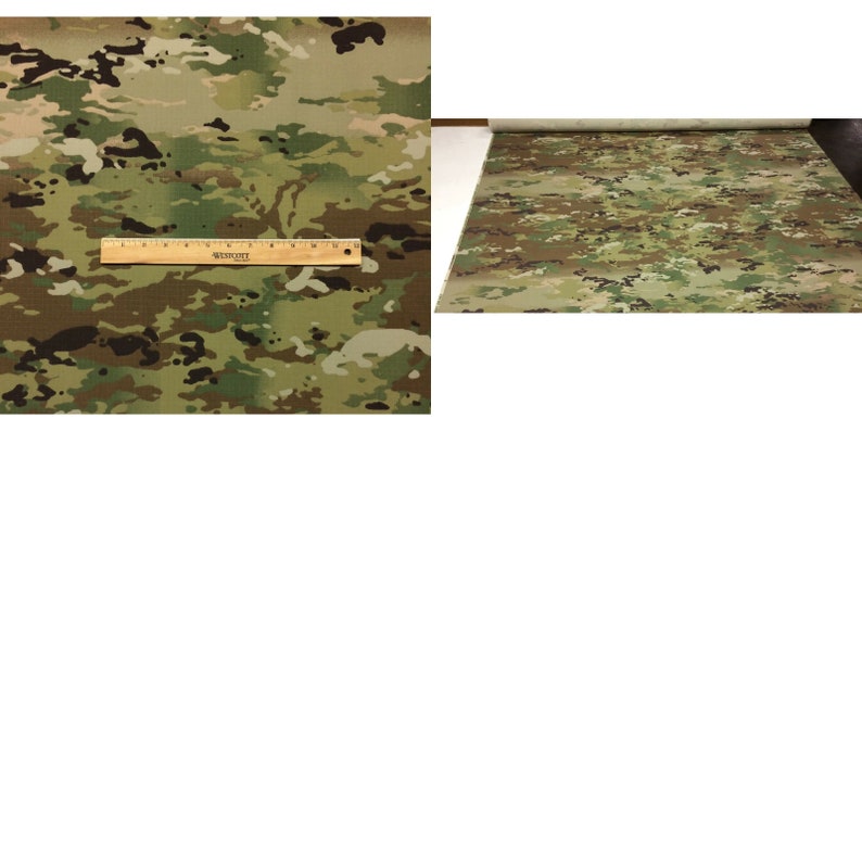 Ocp Multicam Ny/co Ripstop Military Camo 6.5 Oz Fabric by 1/2(0.5) Yard ...