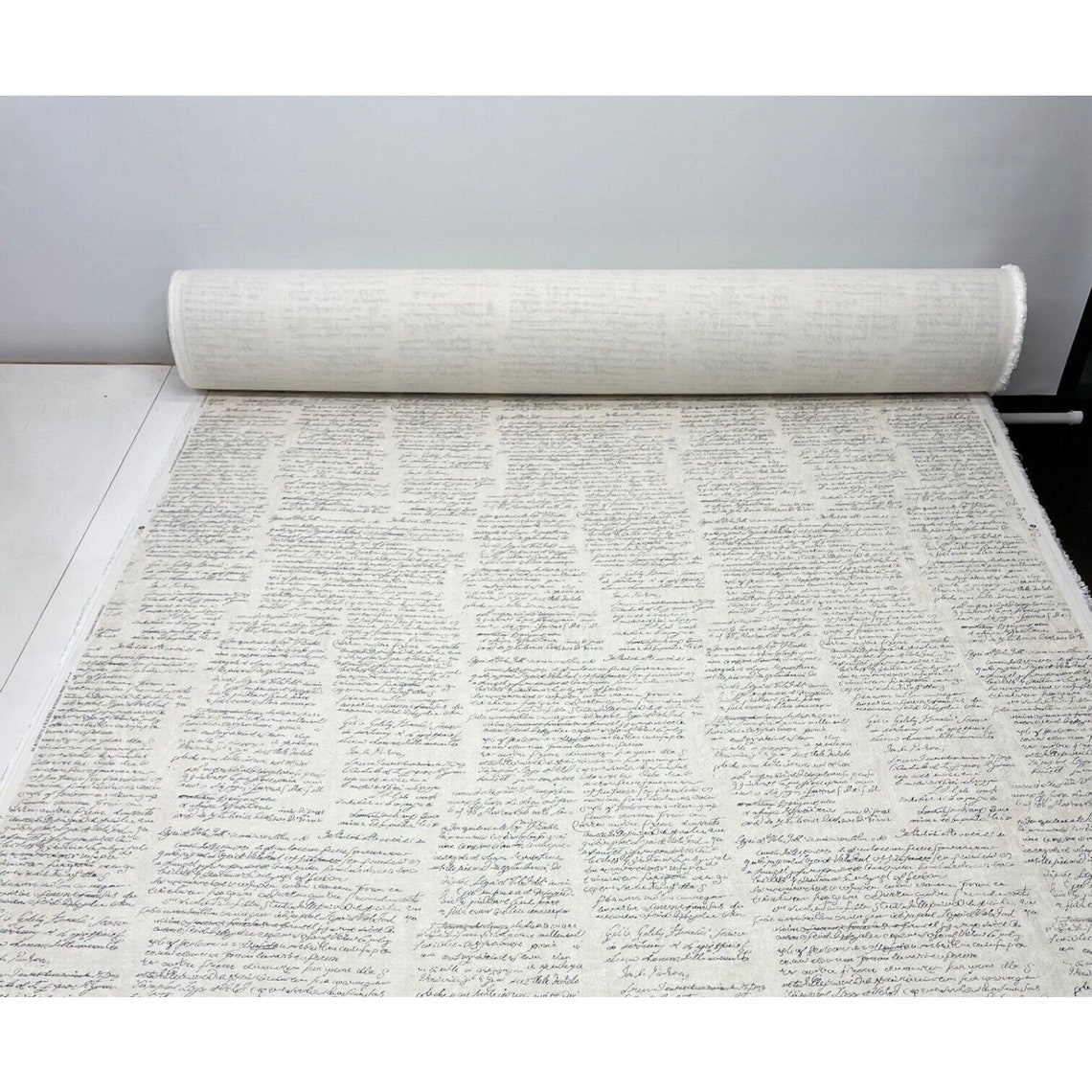 Waverly Scripted Indigo Blue Linen French Multipurpose Fabric by Yard ...