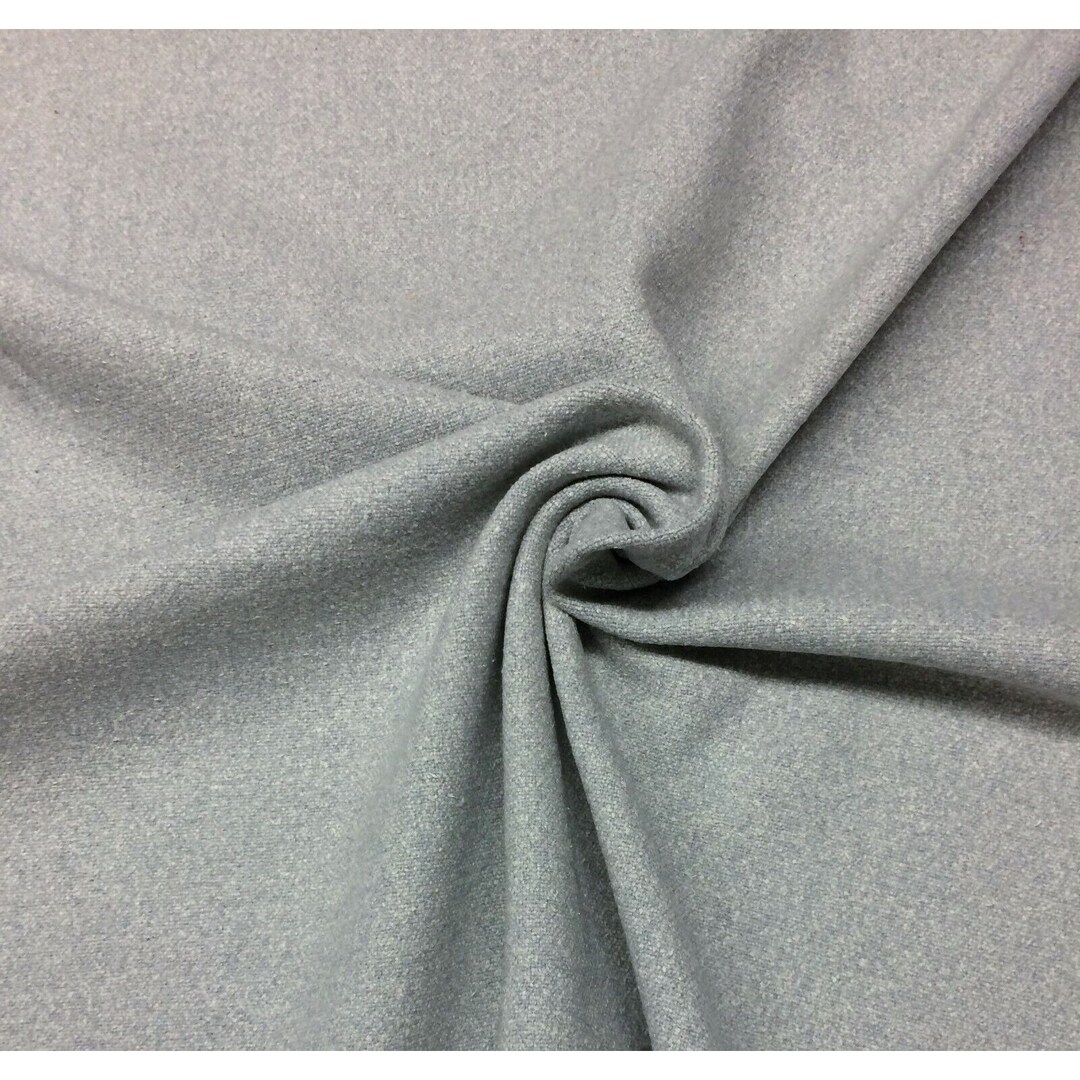 G. Baker Steeves Eurostretch Ocean Blue Wool Upholstery Aircraft Fabric ...