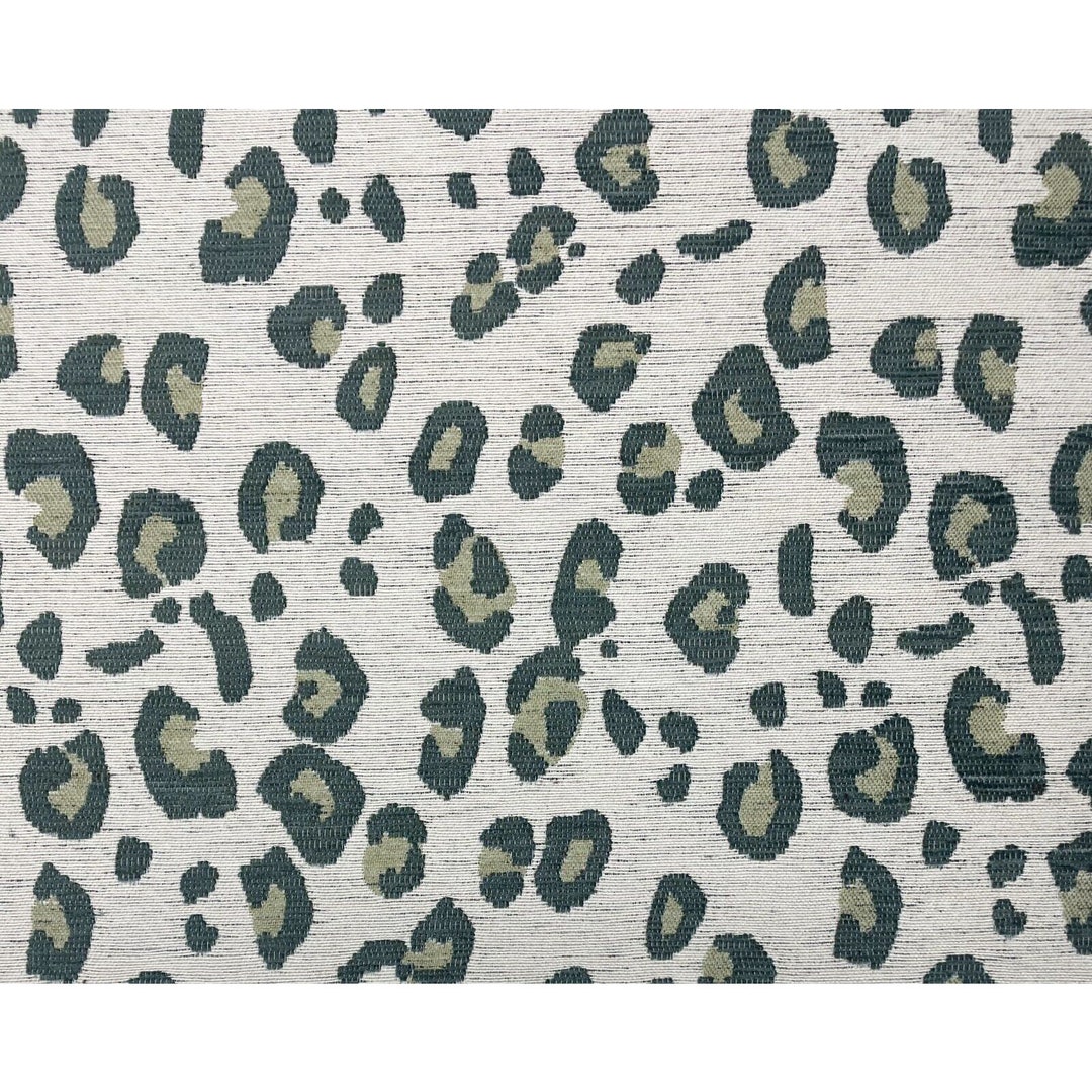 Richloom Fortress Tabby Jade Blue Chenille Woven Furniture Fabric by Yard 54w - Etsy