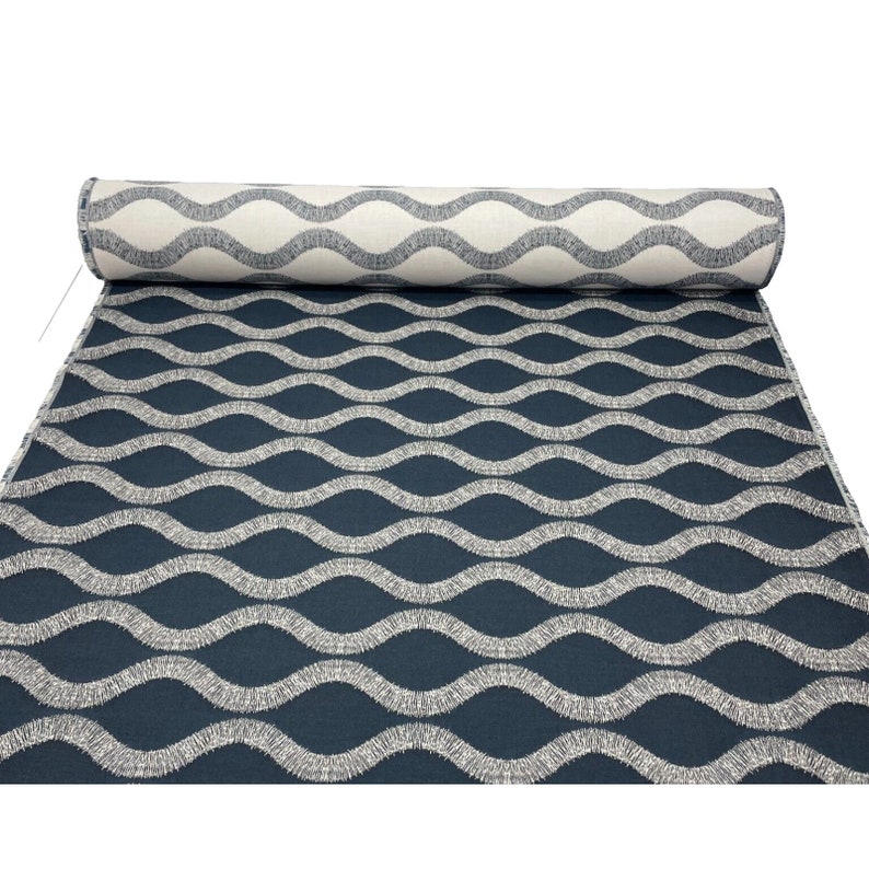 Sunbrella 145391 Overlook Midnight Blue Outdoor Indoor Woven Fabric by ...