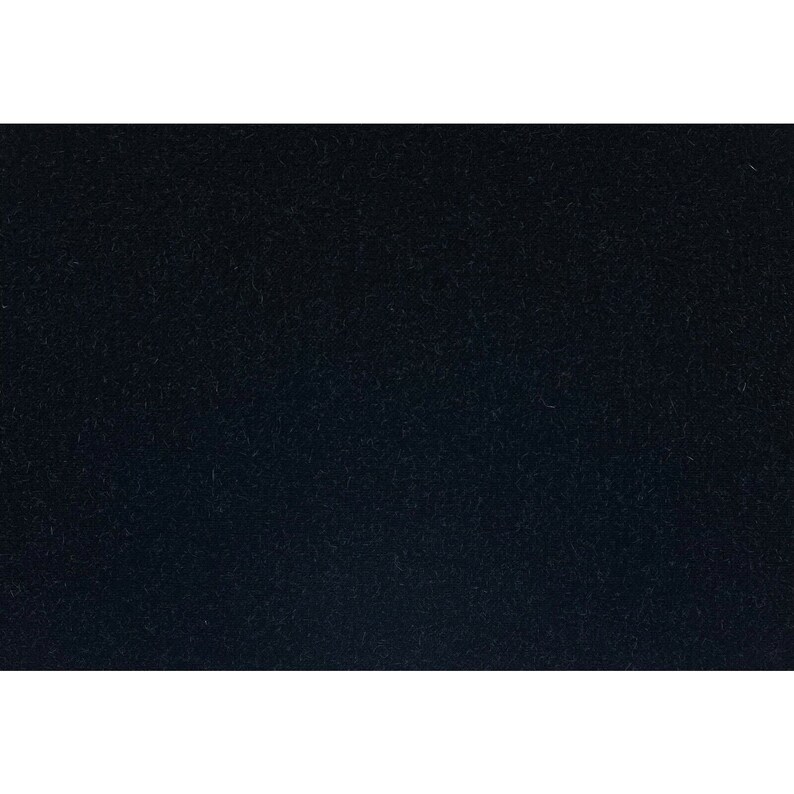 Designer Plush Mohair Midnight Blue Velvet Furniture Fabric by the Yard ...