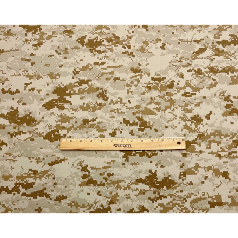 Marpat Desert Ny/co Ripstop Military Spec Camo Apparel by 1/20.5 Yard ...