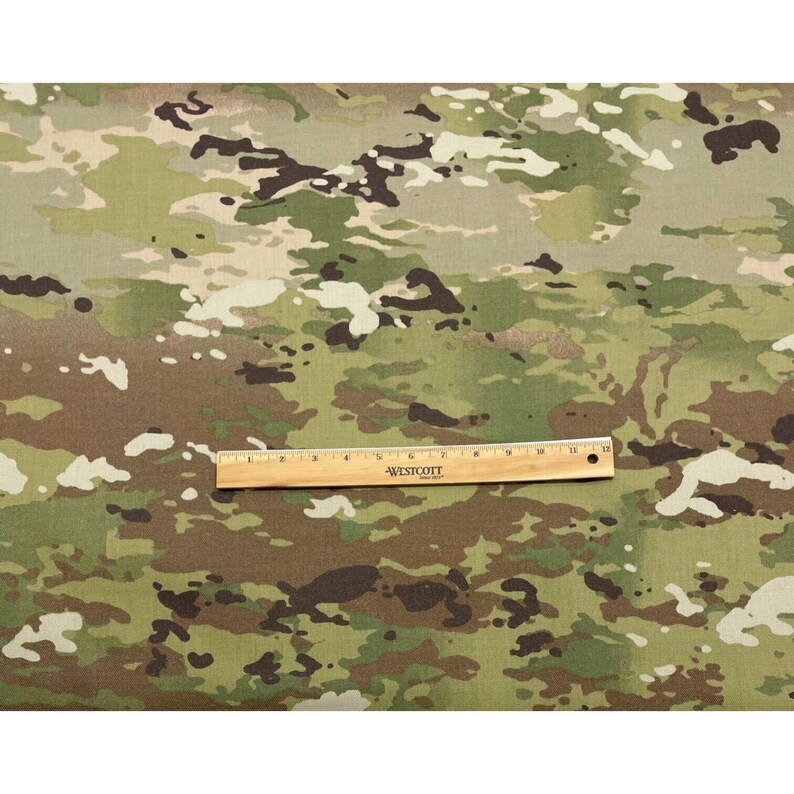 Ocp Scorpion Ny/co Twill Camouflage 6 Oz Apparel Military Spec Fr ...