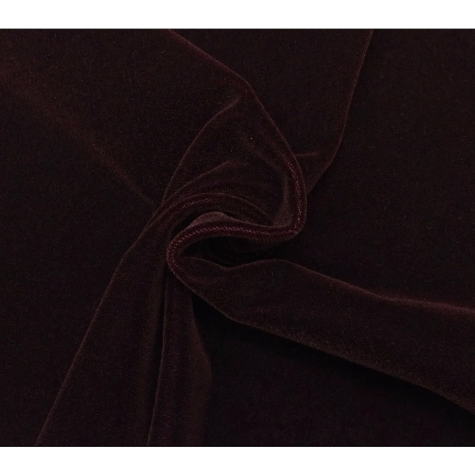 Beacon Hill Mohair Wine Red Wool Velvet Furniture Drapery Fabric by ...