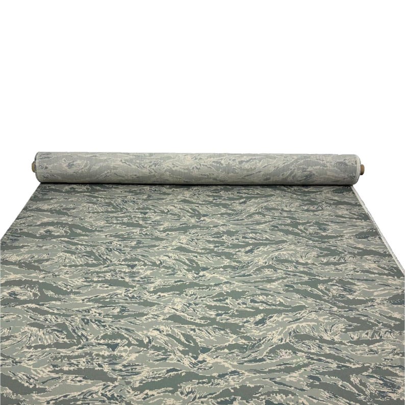 Vintage Military Camouflage Fabric Cotton Nylon Blend Abu Air Force ...