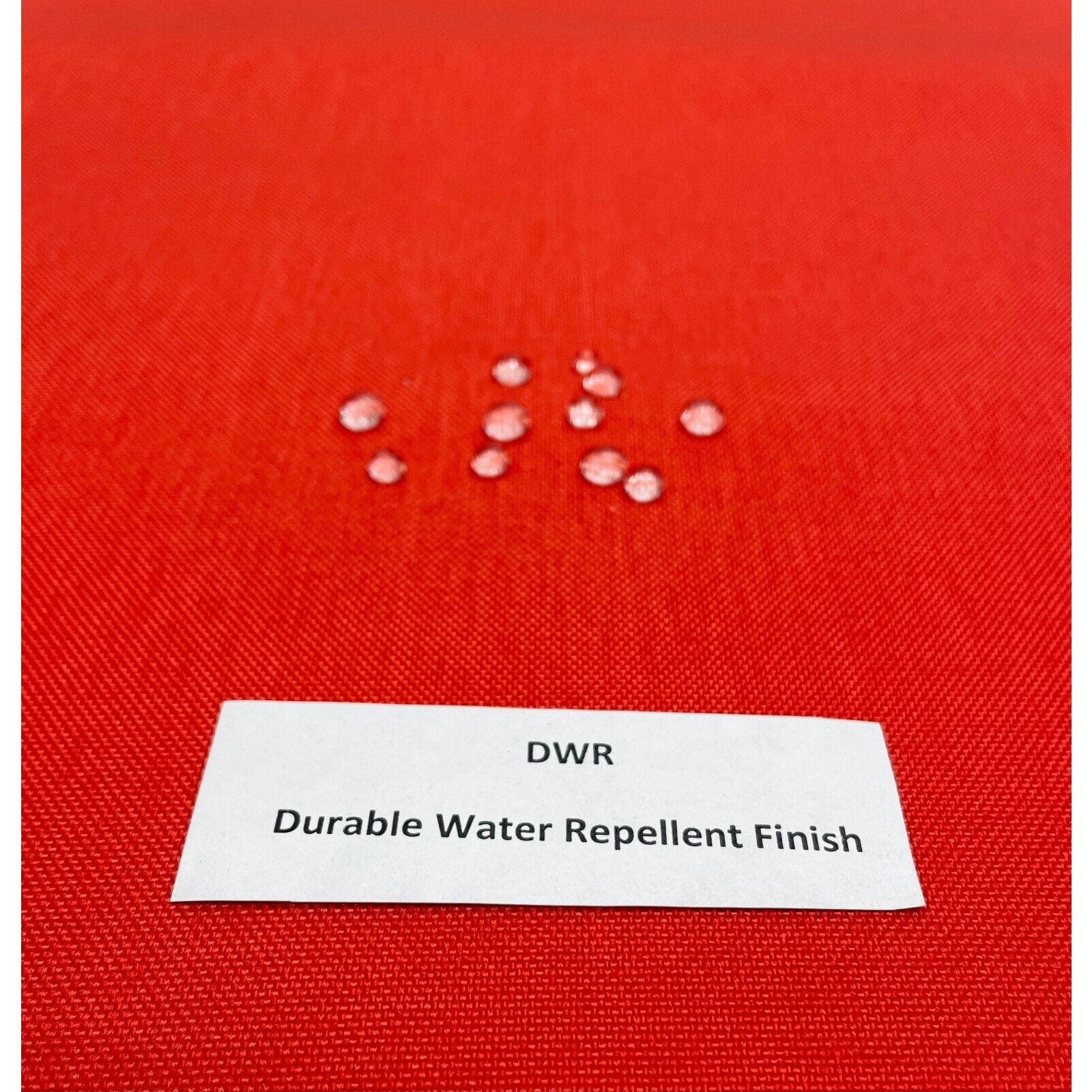 Cordura Flame Orange Nylon 1000d Outdoor Coated Dwr Fabric by 1/2(0.5 ...