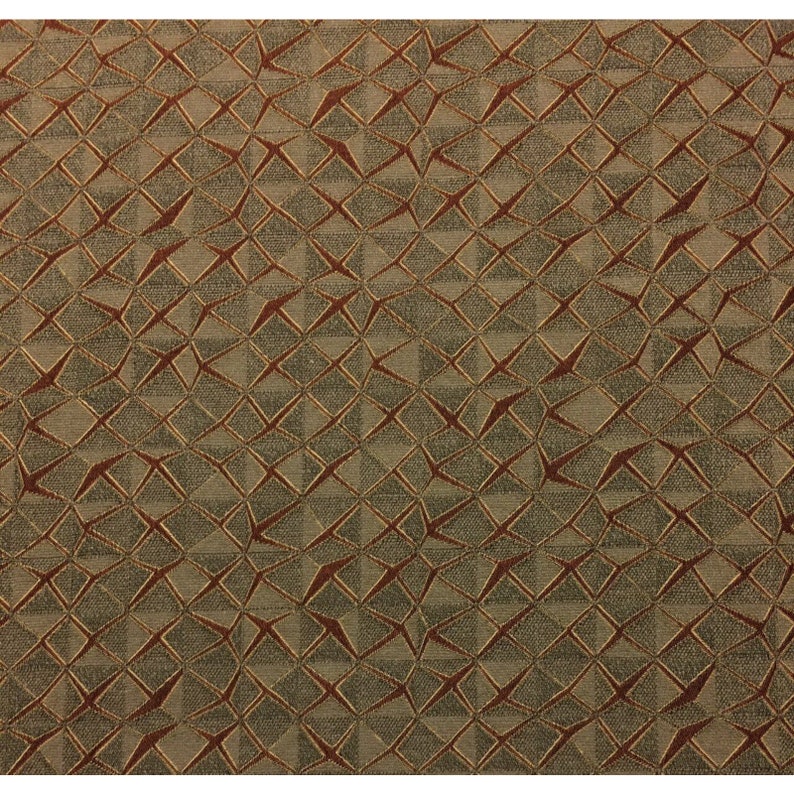 Pollack & Associates X Marks the Spot Nutmeg Upholstery Fabric by Yard ...