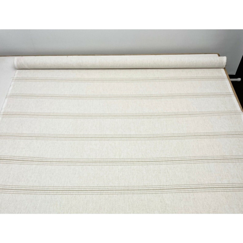 Ballard Designs Nomance Sand Stripe Crypton® Performance Fabric by Yard ...