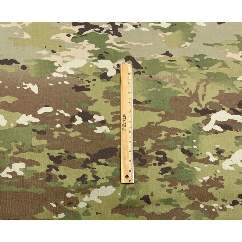 Ocp Scorpion Ny/co Twill Camouflage 6 Oz Apparel Military Spec Fr ...