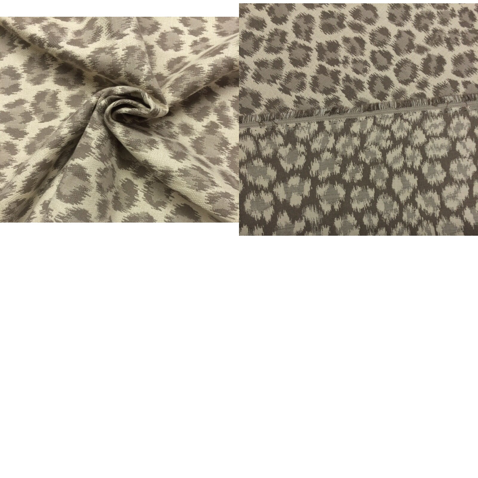 Ballard Designs Cheetah Taupe Leopard Sunbrella Outdoor Fabric by the ...