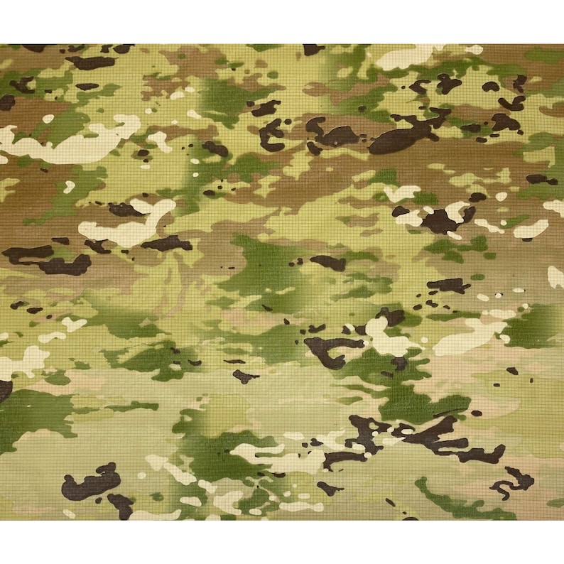 Ocp Scorpion 70d 1.5 Oz Nylon Ripstop Dwr Military Fabric by 1/2(0.5 ...