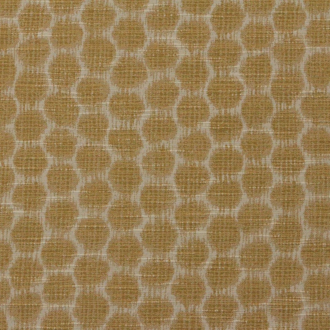 Vintage Ballard Designs Mia Dijon Cream Geometric Honeycomb Fabric by ...