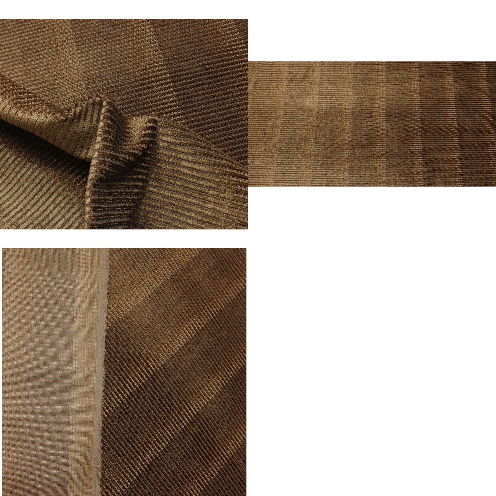 Jasper Michael S Smith Japanese Armour Gold Brown Velvet Fabric by Yard ...