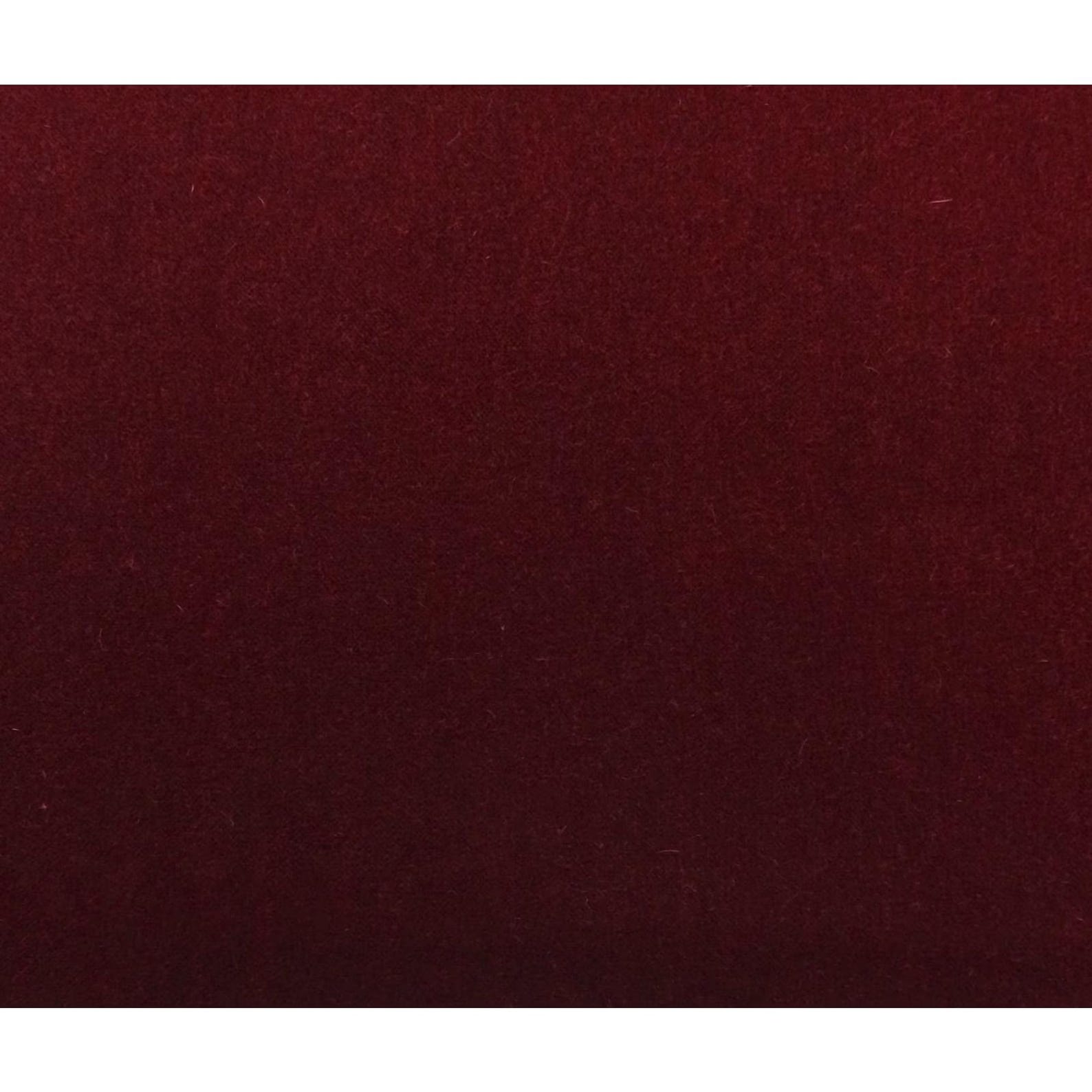 Designer Plush Mohair Dark Scarlet Red Velvet Furniture Drapery Fabric ...