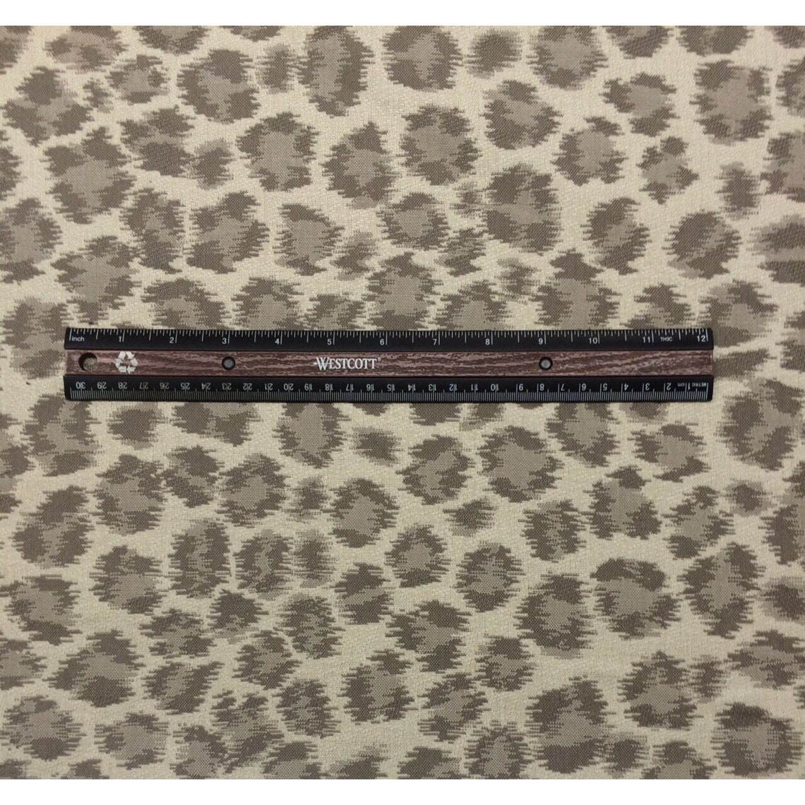 Ballard Designs Cheetah Taupe Leopard Sunbrella Outdoor Fabric by the ...