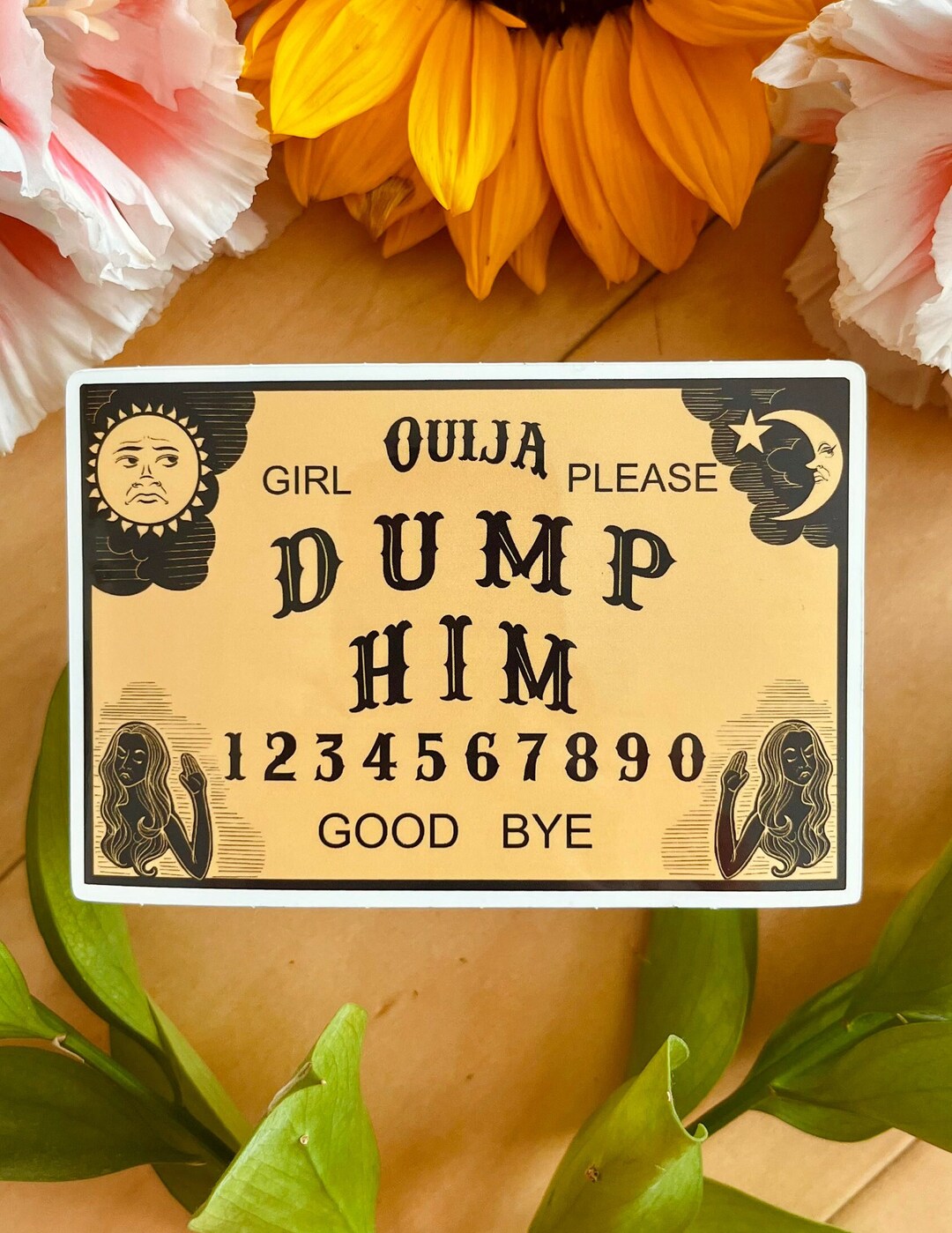Ouija Board Sticker - Etsy