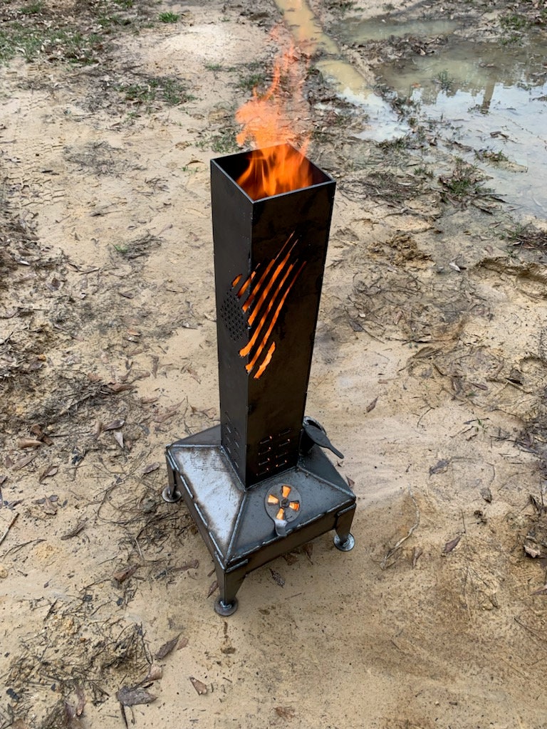 High Quality Smudge Pot With American Flag Design. Outdoor Heater for ...