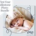 Baby Bump Boho Template Bundle, Customizable Bumpdate Pics, Weekly ...