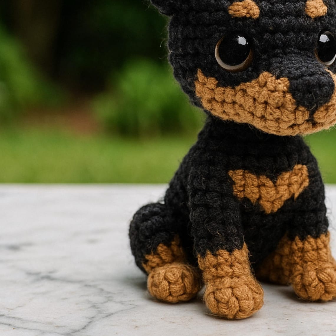 Amigurumi Doberman Dog Crochet Pattern – Easy DIY Plushie Tutorial ...