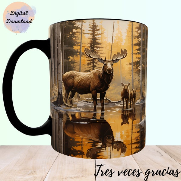 Elk Painting - Etsy