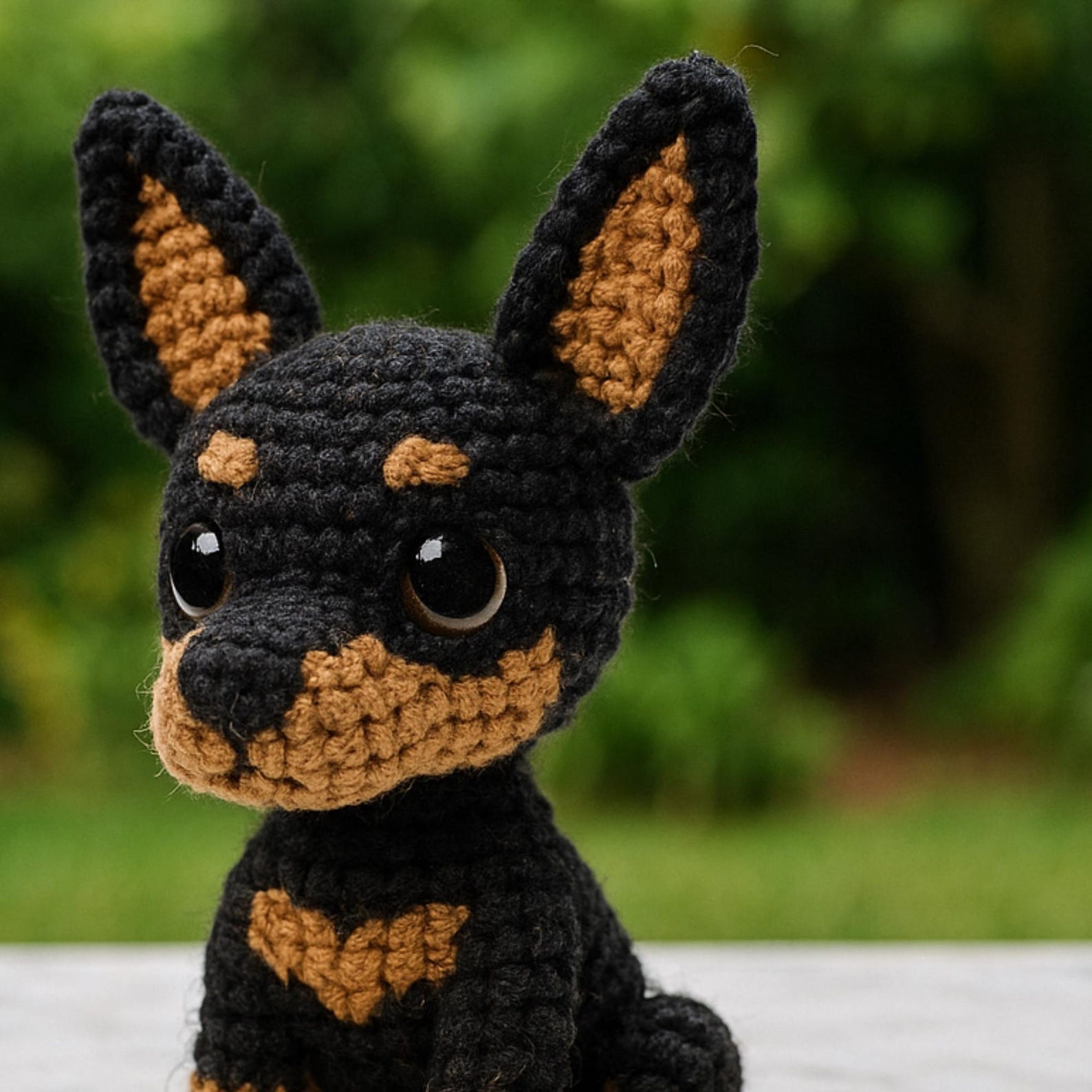 Amigurumi Doberman Dog Crochet Pattern – Easy DIY Plushie Tutorial ...