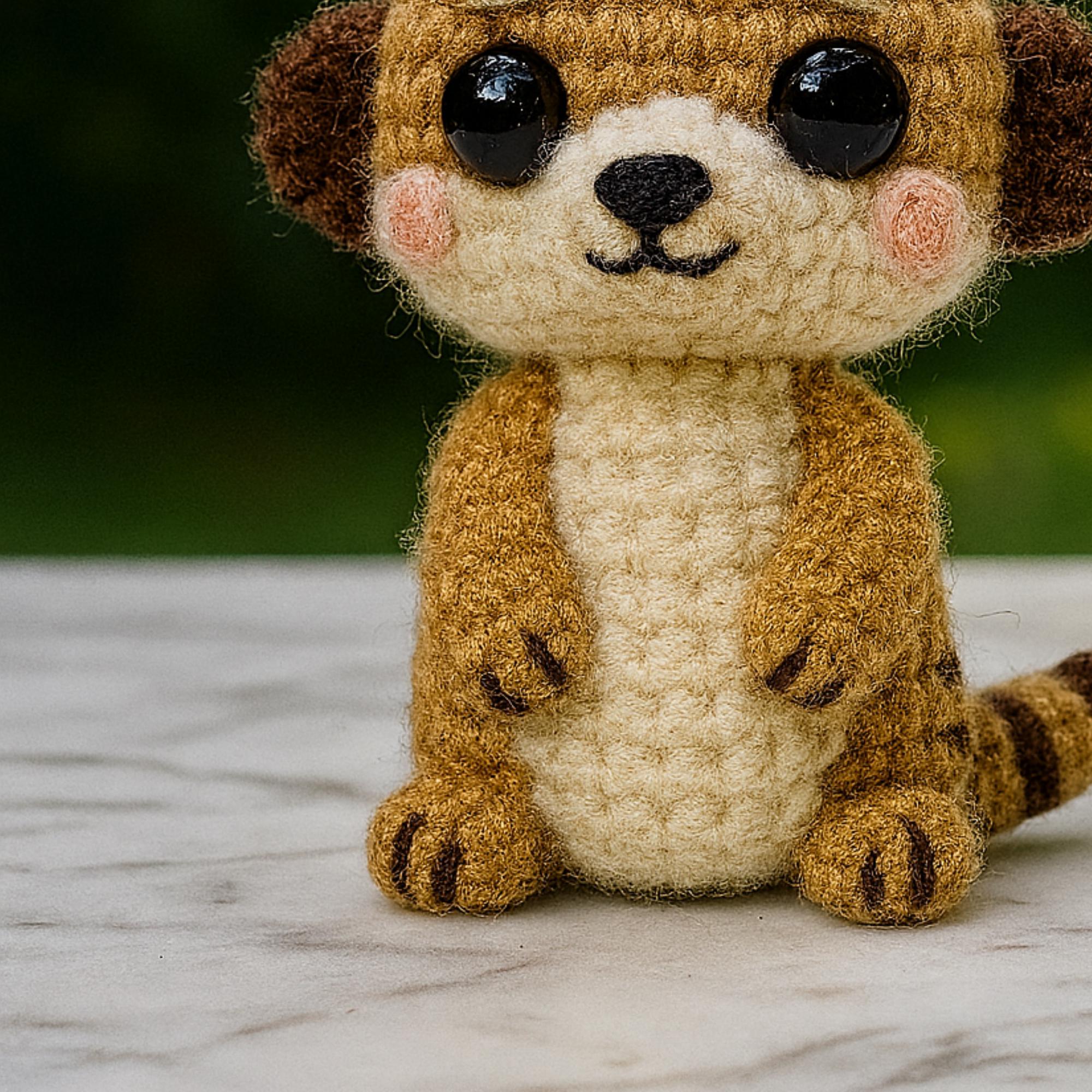 Amigurumi Meerkat Crochet Pattern – Easy DIY Plushie Tutorial, Cute ...