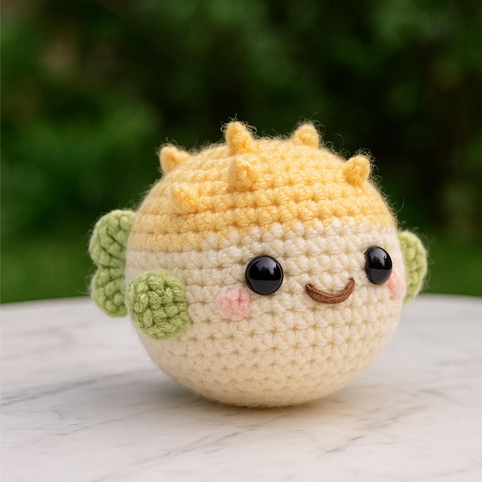 Amigurumi Puffer Fish Crochet Pattern – Easy DIY Plushie Tutorial, Cute ...
